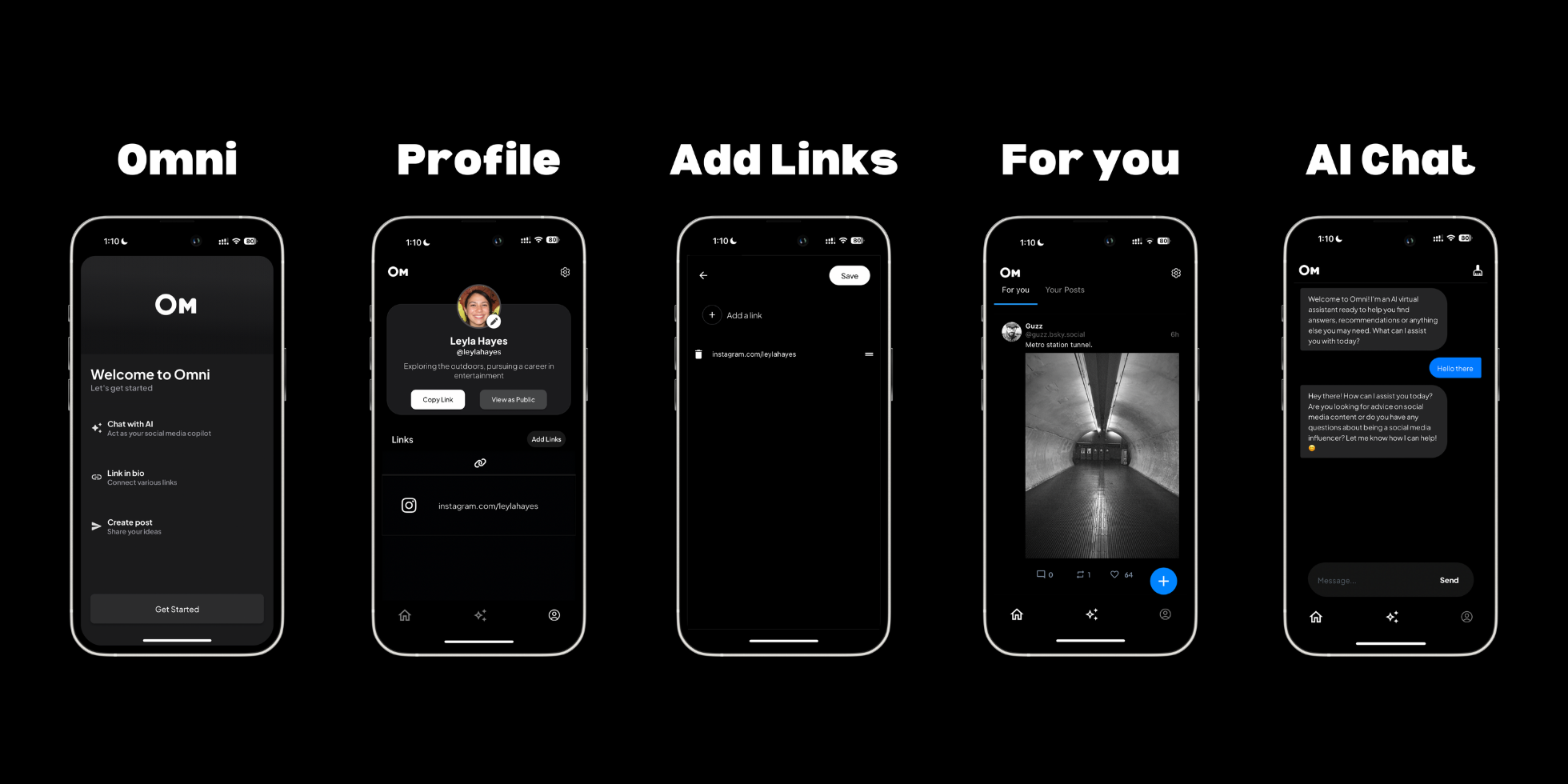 Omni Social App | AWS Startups